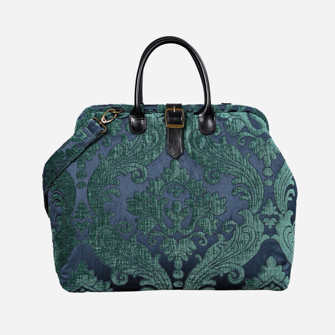 Handcrafted Mary Poppins Bag-carpet Weekender-carpet Travel Bag-duffel ...