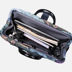 Handsewn Carpet Work Bag-laptop Brief Case-vintage Work Tote-travel ...