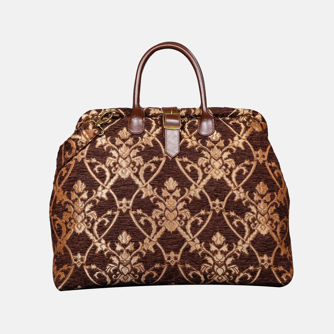 Handcrafted Mary Poppins Bag-carpet Weekender-carpet Travel Bag-duffel ...