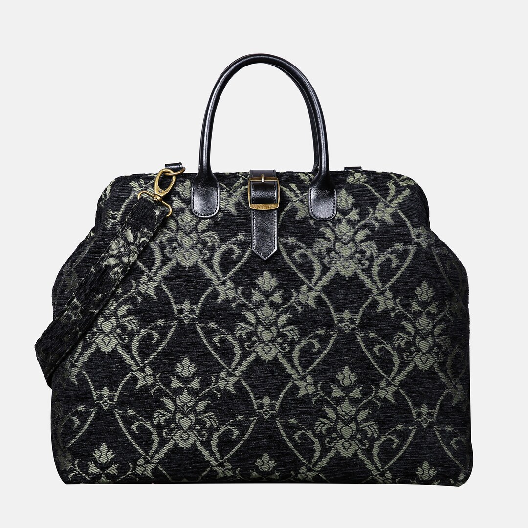 Handcrafted Mary Poppins Bag-carpet Weekender-carpet Travel Bag-duffel ...