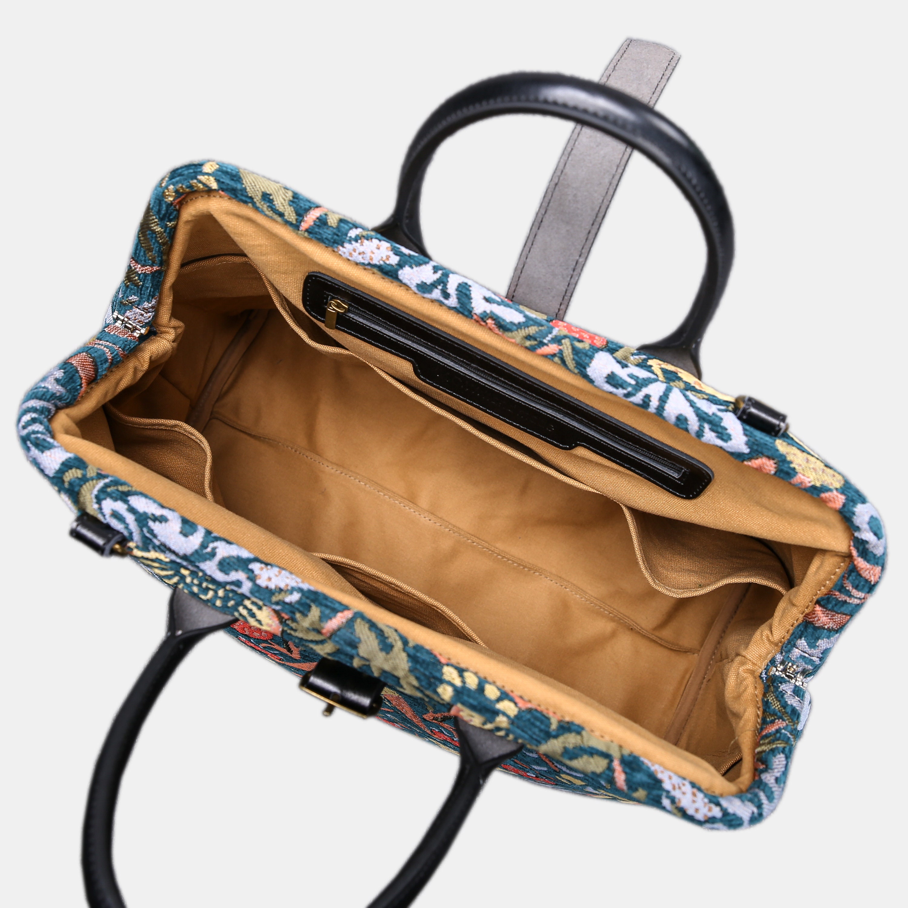 Handcrafted Mary Poppins Bag-carpet Weekender-carpet Travel Bag-duffel ...