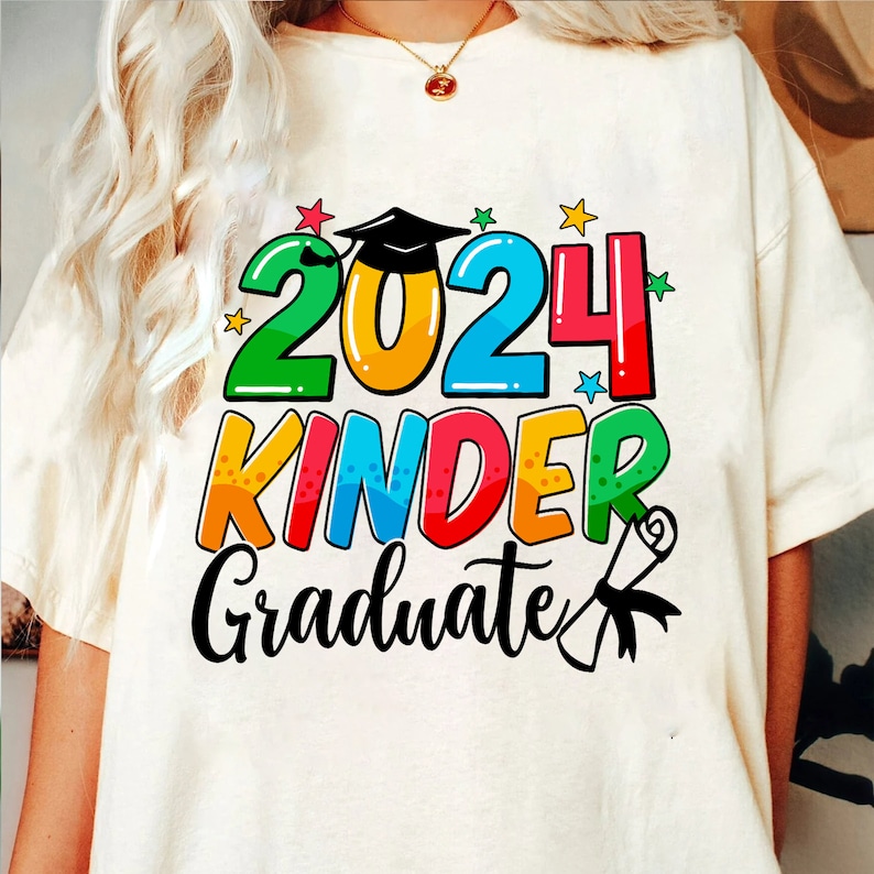 2024 Kinder Graduate Png, Kindergarten 2024 Png, Kinder Graduate Shirt ...