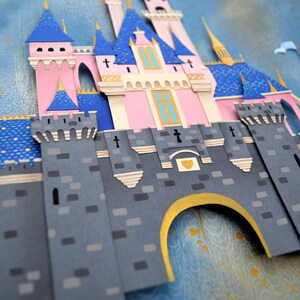 Princess Castle Cutout Print - Etsy