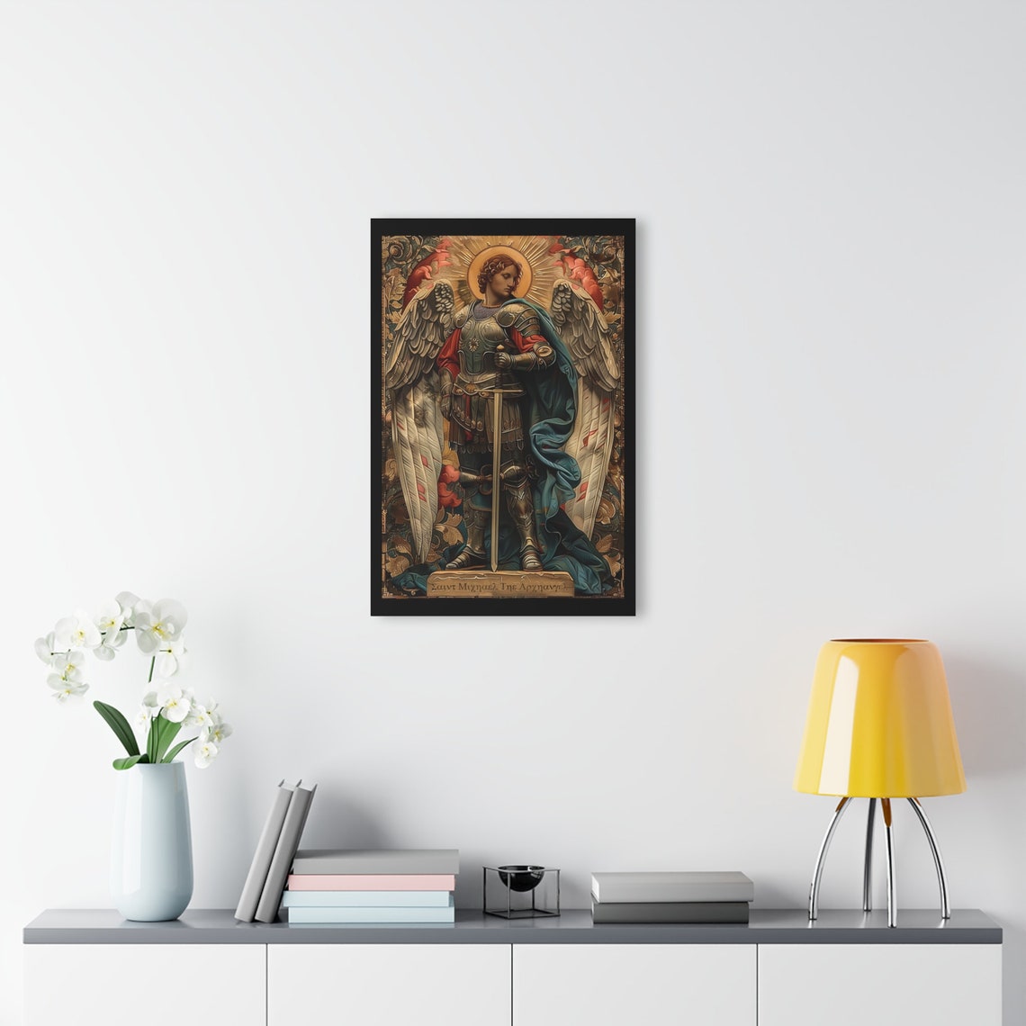 Saint Michael the Archangel High Definition Instant Download Christian ...