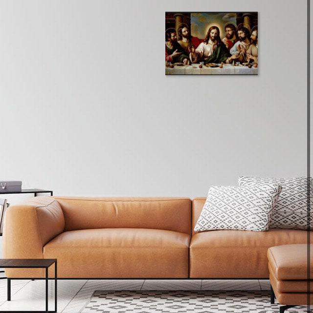 Jesus Last Supper Digital Art | High Definition Instant Download ...