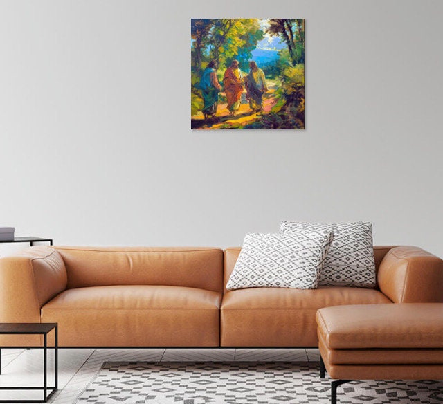 Jesus on the Road to Emmaus | High Definition Instant Download ...