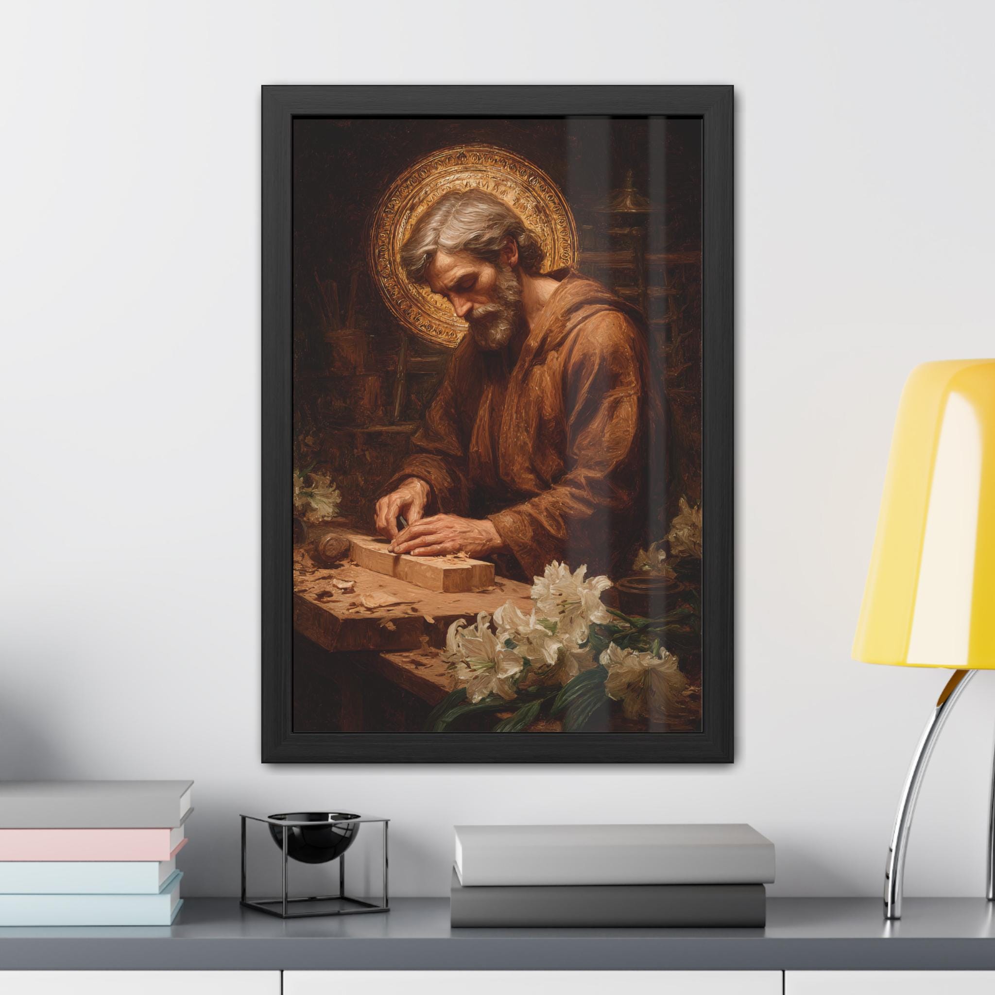 Saint Joseph Catholic Art Print: Religious Decor (digital Download, 300 ...