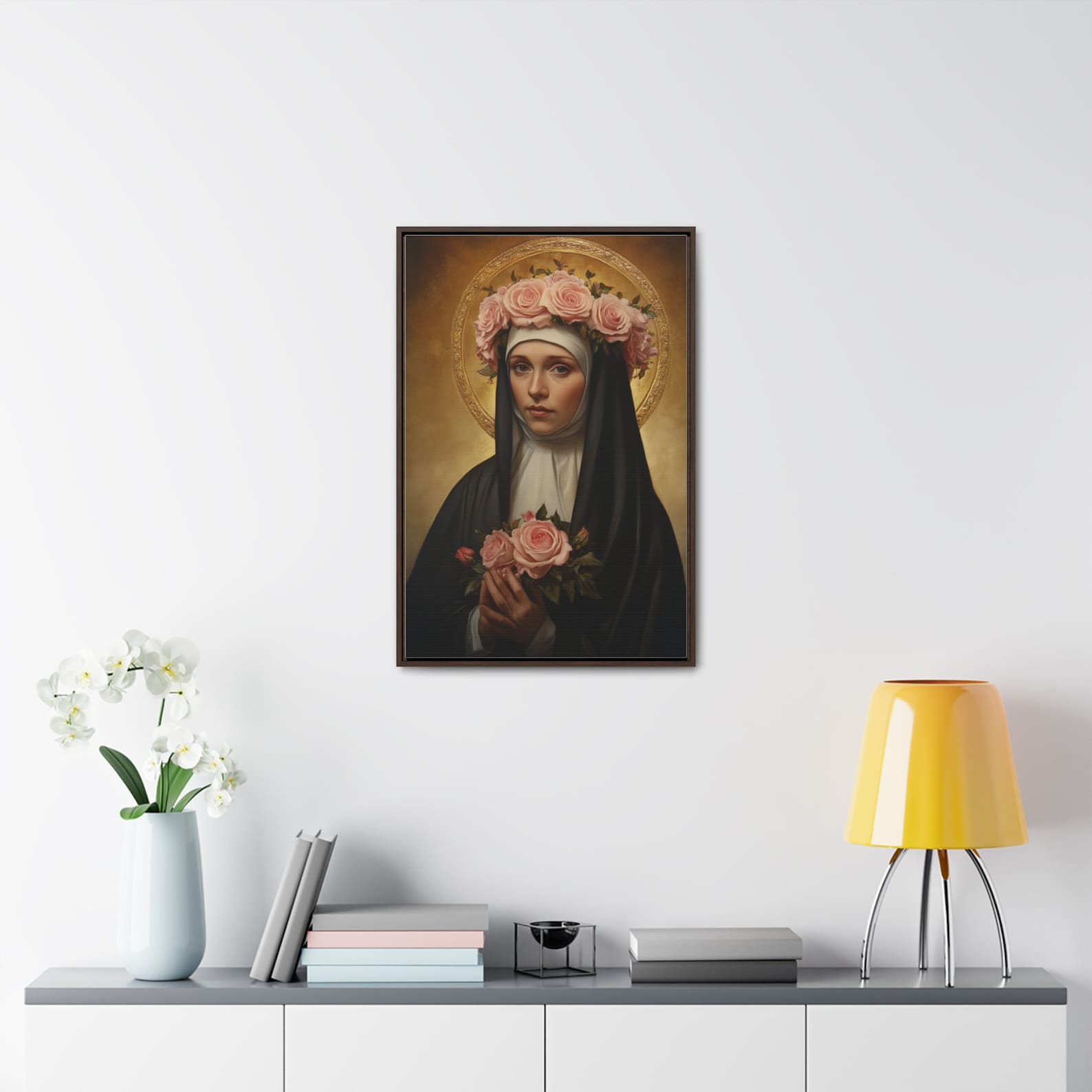 Saint Rose of Lima - Catholic Art | Digital Product Instant Download - Etsy