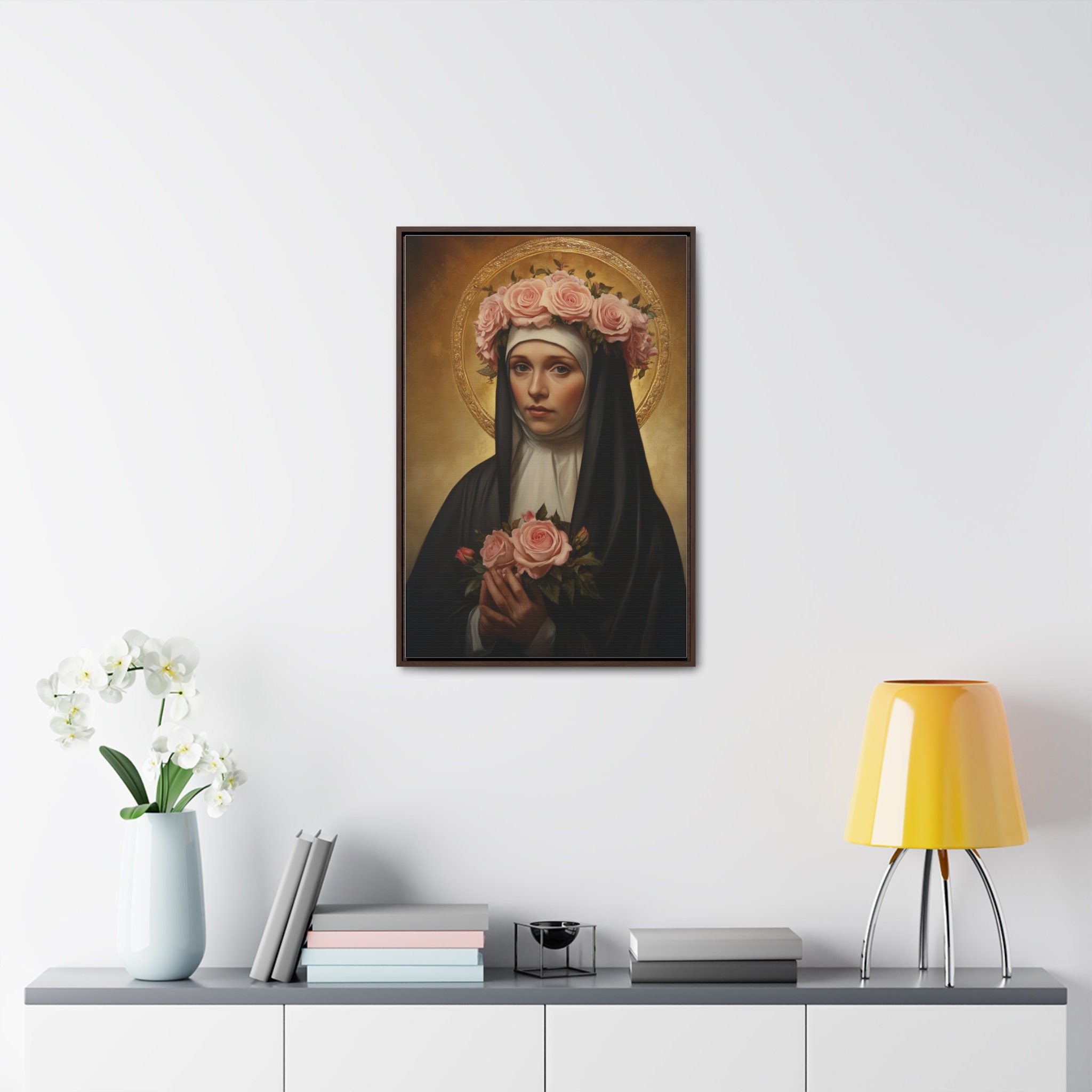 Saint Rose of Lima - Catholic Art | Digital Product Instant Download - Etsy