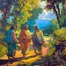 Jesus on the Road to Emmaus | High Definition Instant Download ...