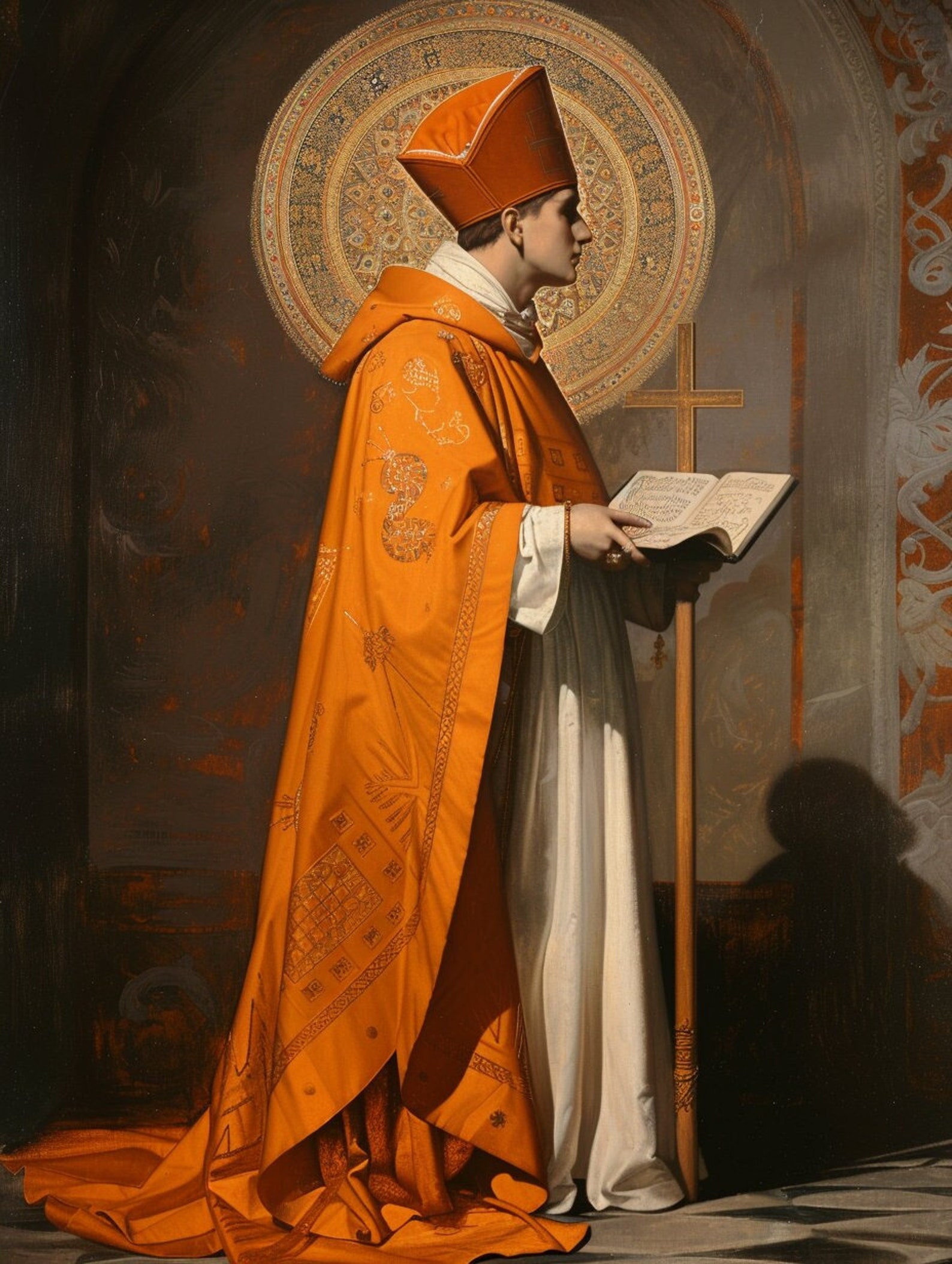 Saint Januarius Catholic Art Digital Product Instant Download - Etsy