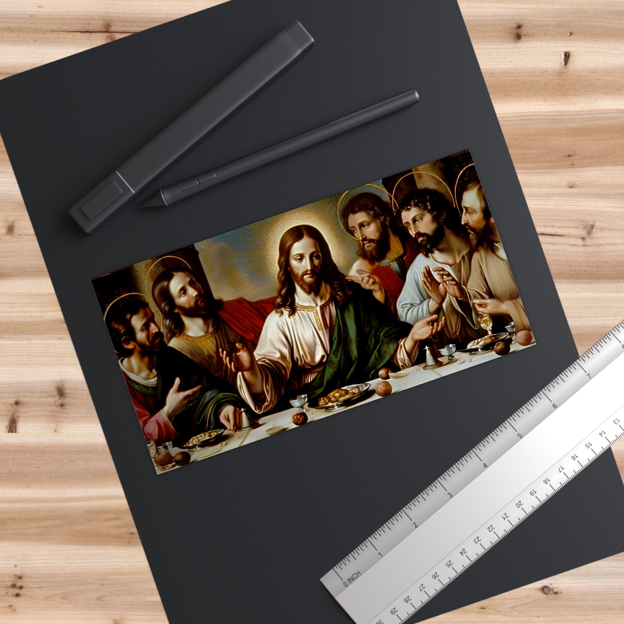 Jesus Last Supper Digital Art | High Definition Instant Download ...