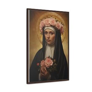 Saint Rose of Lima - Catholic Art | Digital Product Instant Download - Etsy
