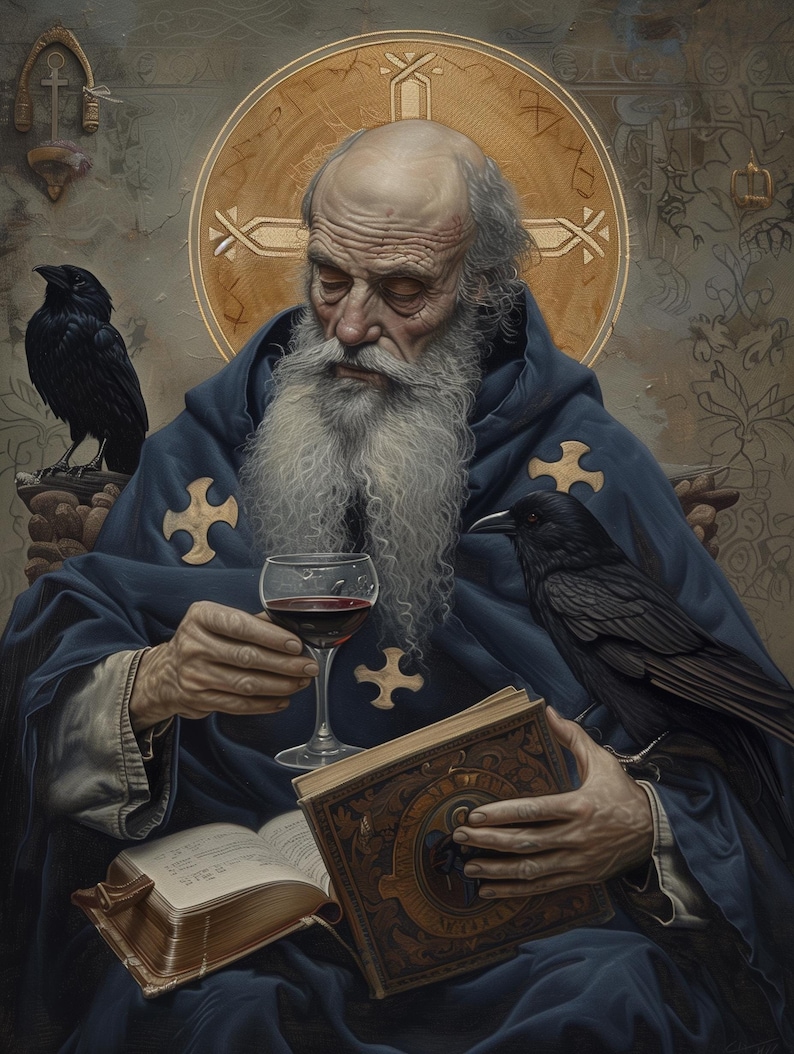 Saint Benedict | High Definition Instant Download | Christian Catholic ...