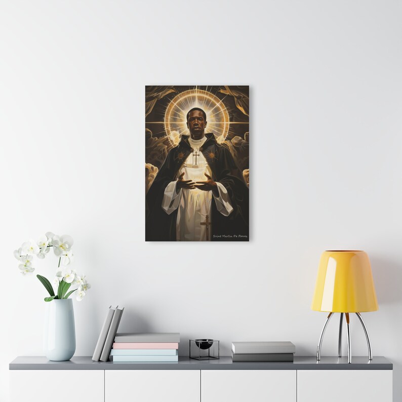 Saint Martin De Porres Art Print: Catholic Home Decor (digital Download ...