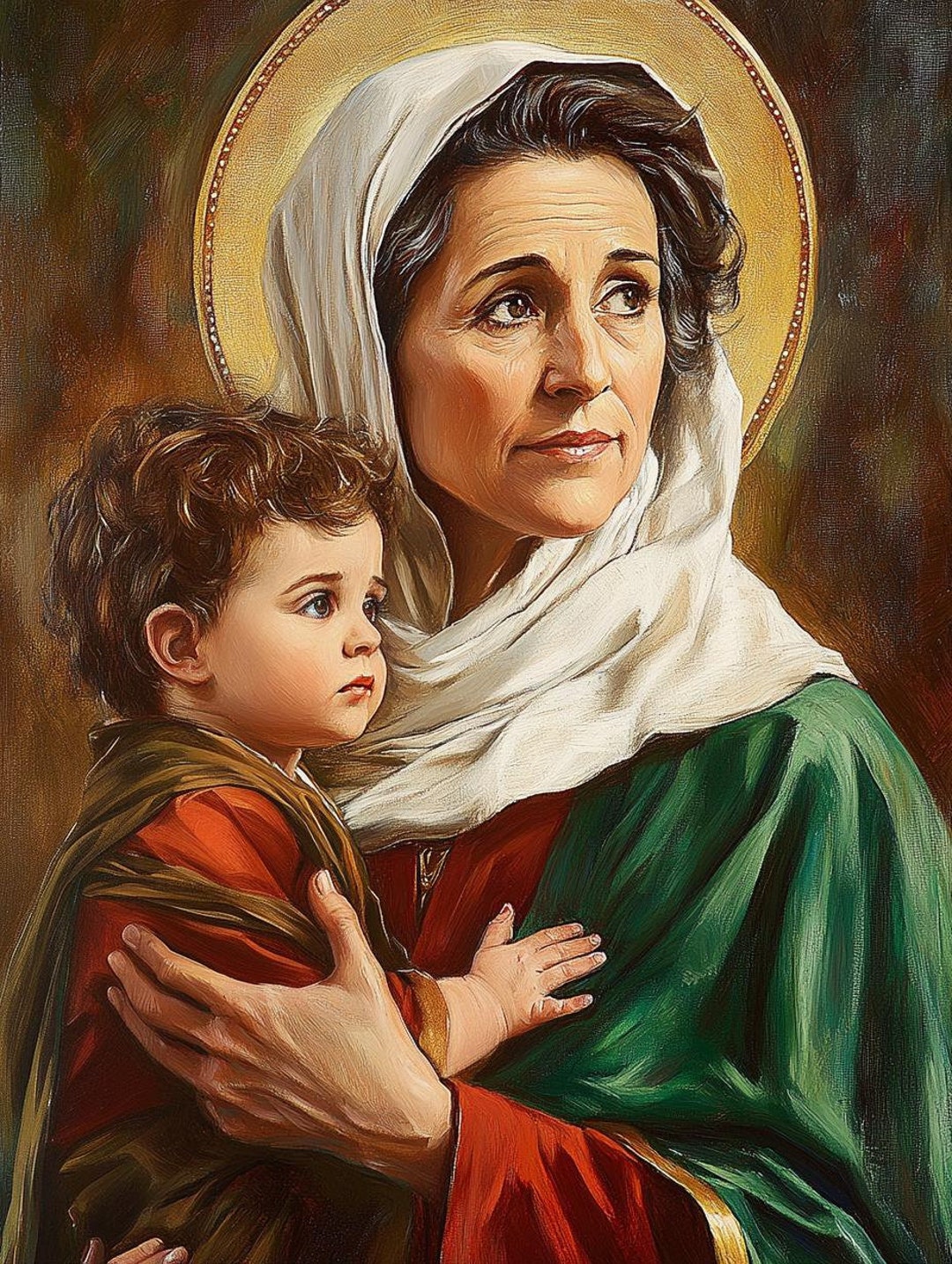 Saint Elizabeth - Mother of Saint John the Baptist | Catholic Art ...