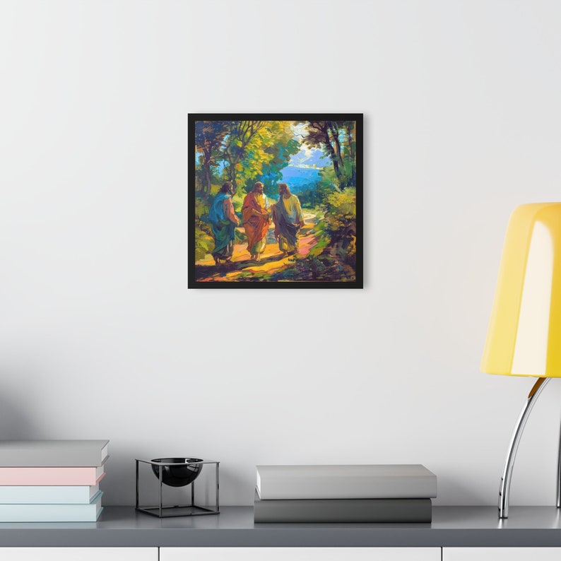 Jesus on the Road to Emmaus | High Definition Instant Download ...