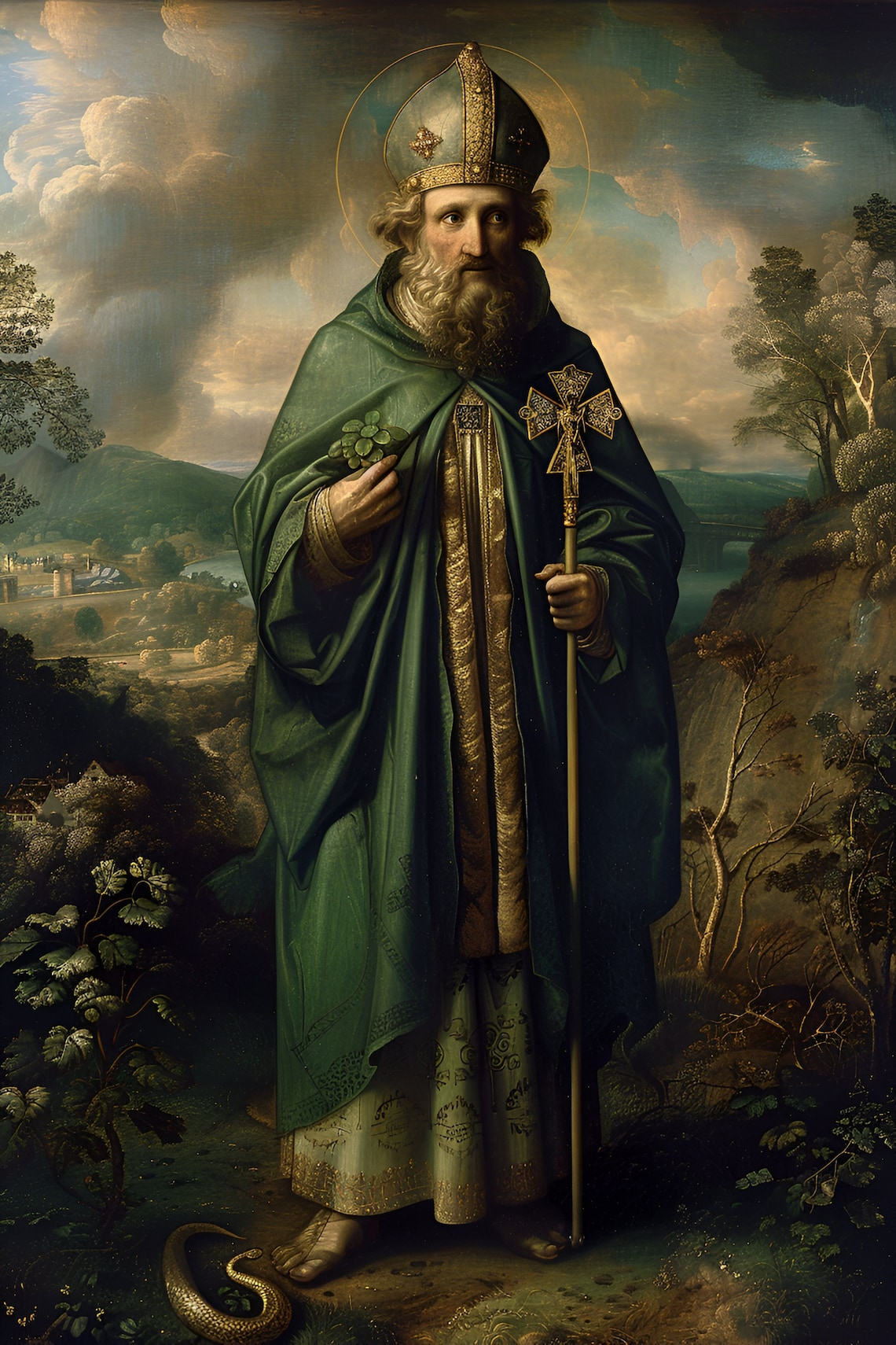 Saint Patrick | High Definition Instant Download | Christian Catholic ...