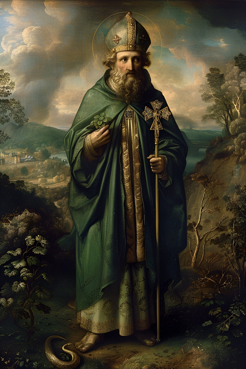 Saint Patrick | High Definition Instant Download | Christian Catholic ...