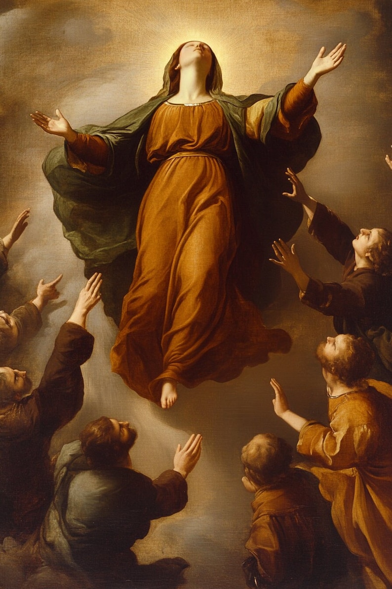 The Assumption of Mary | High Definition Instant Download | Christian ...