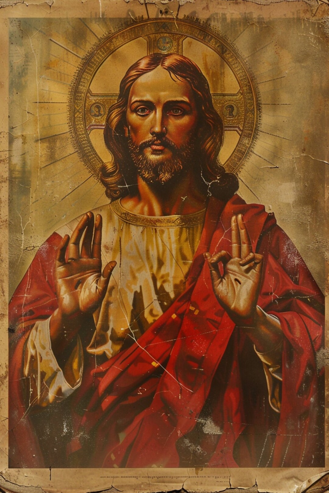 Digital Jesus Picture - Christian Artwork | High Quality Download ...