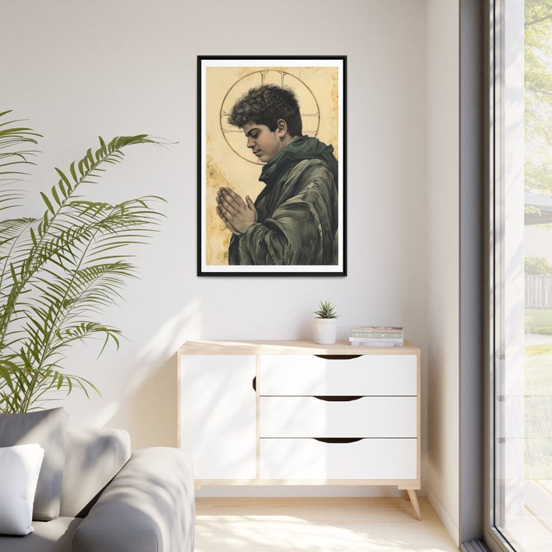 Saint Carlo Acutis Catholic Art Digital Product Instant Download - Etsy