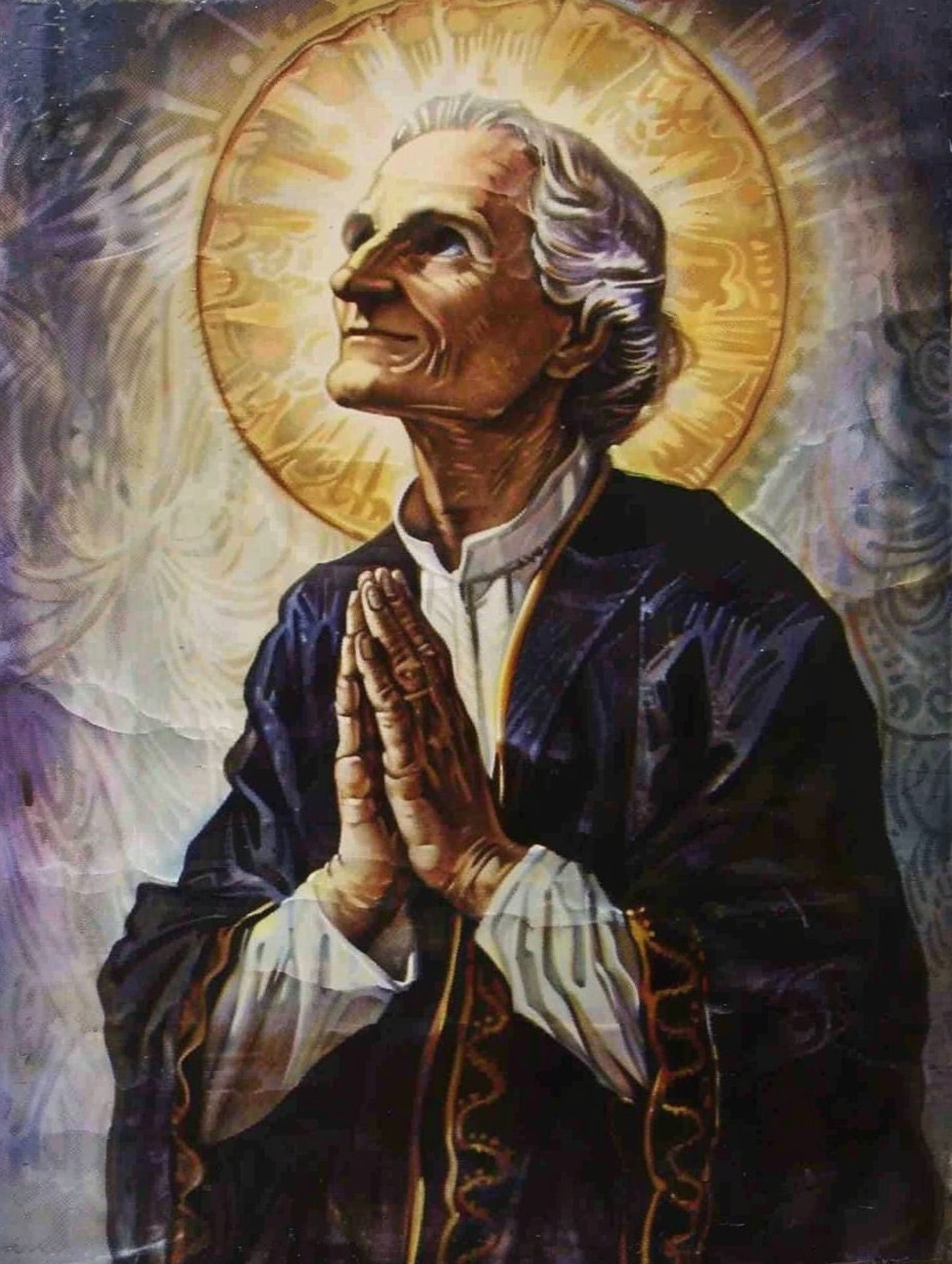 Saint John Vianney - Catholic Art | Digital Product Instant Download - Etsy