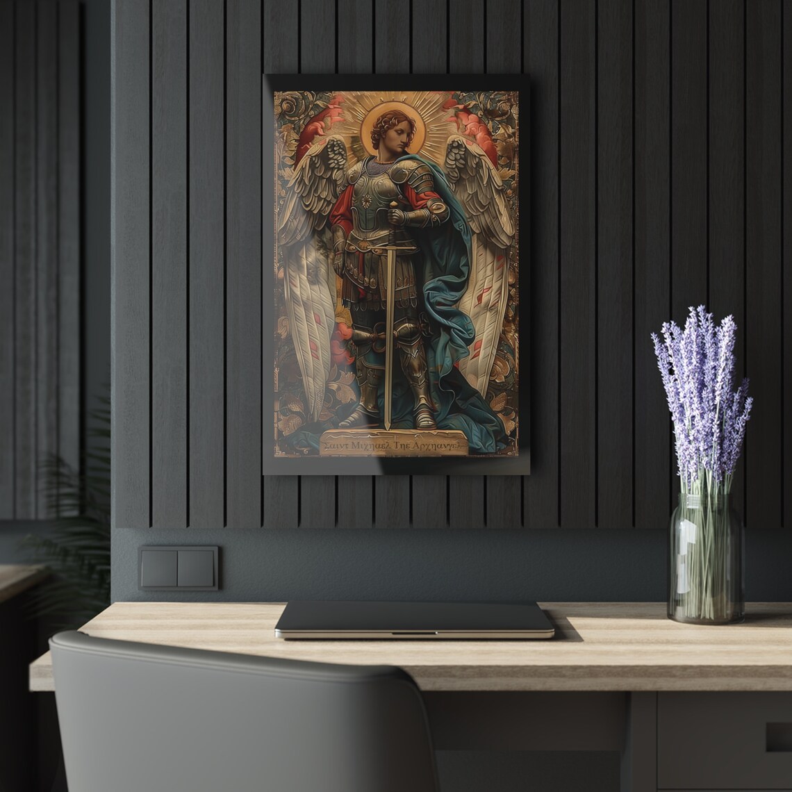 Saint Michael the Archangel High Definition Instant Download Christian ...