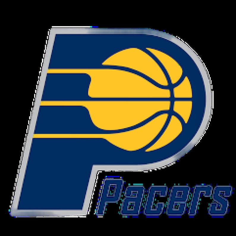 Indiana Pacers Logo PNG, NBA Team Logo PNG Digital Download, Commercial ...