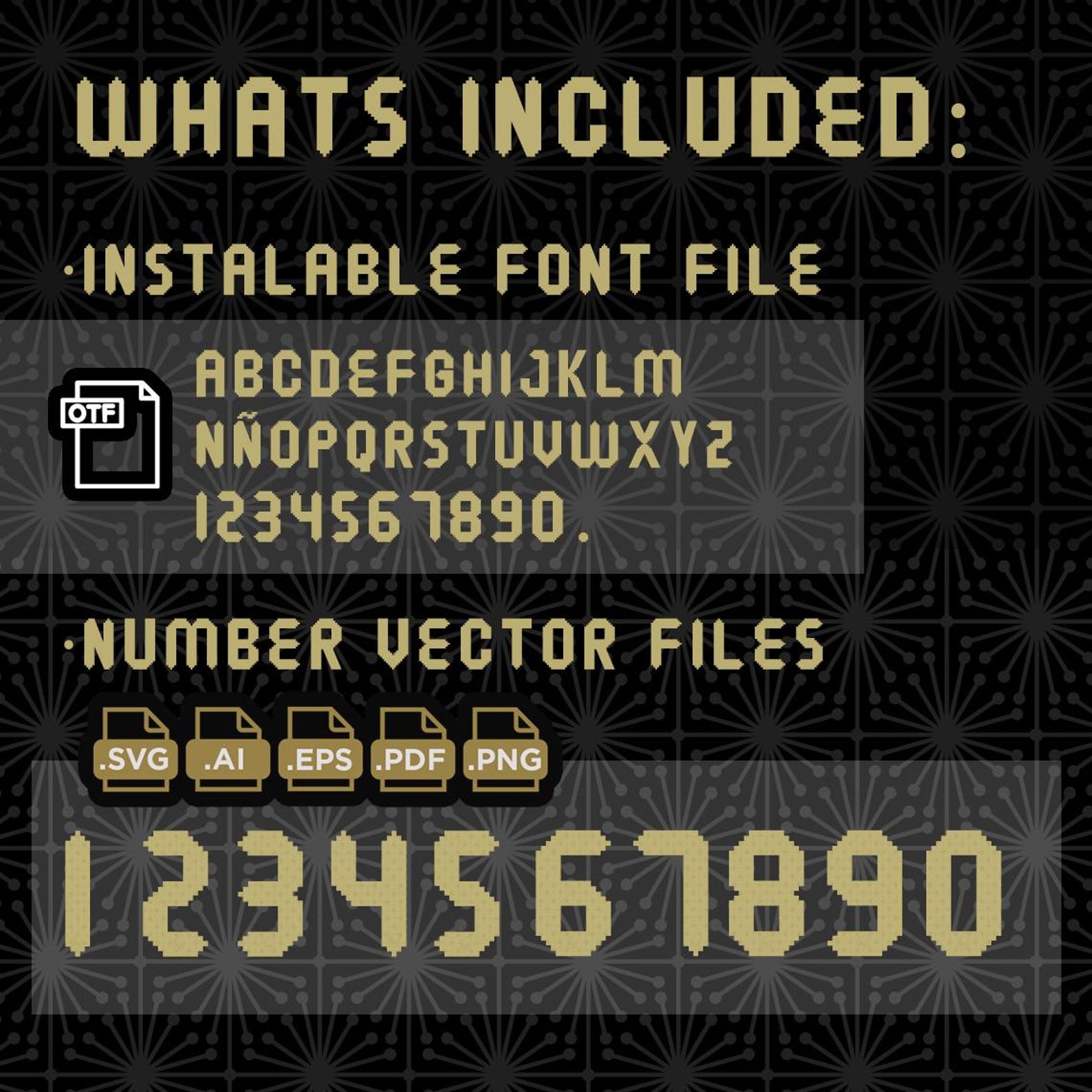 Mexico Gold Cup 2025 Font and Numbers Digital Download | Soccer Jersey ...