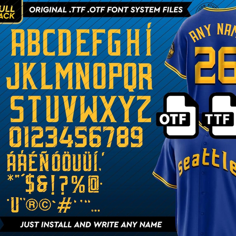 Seattle Mariners Clip Art - Etsy