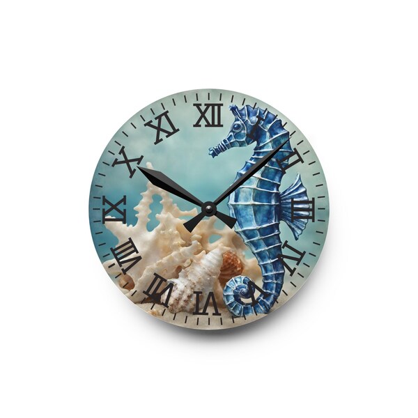 Seashell Clock - Etsy