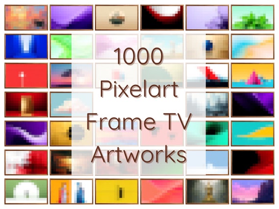 Tv Pixel Art
