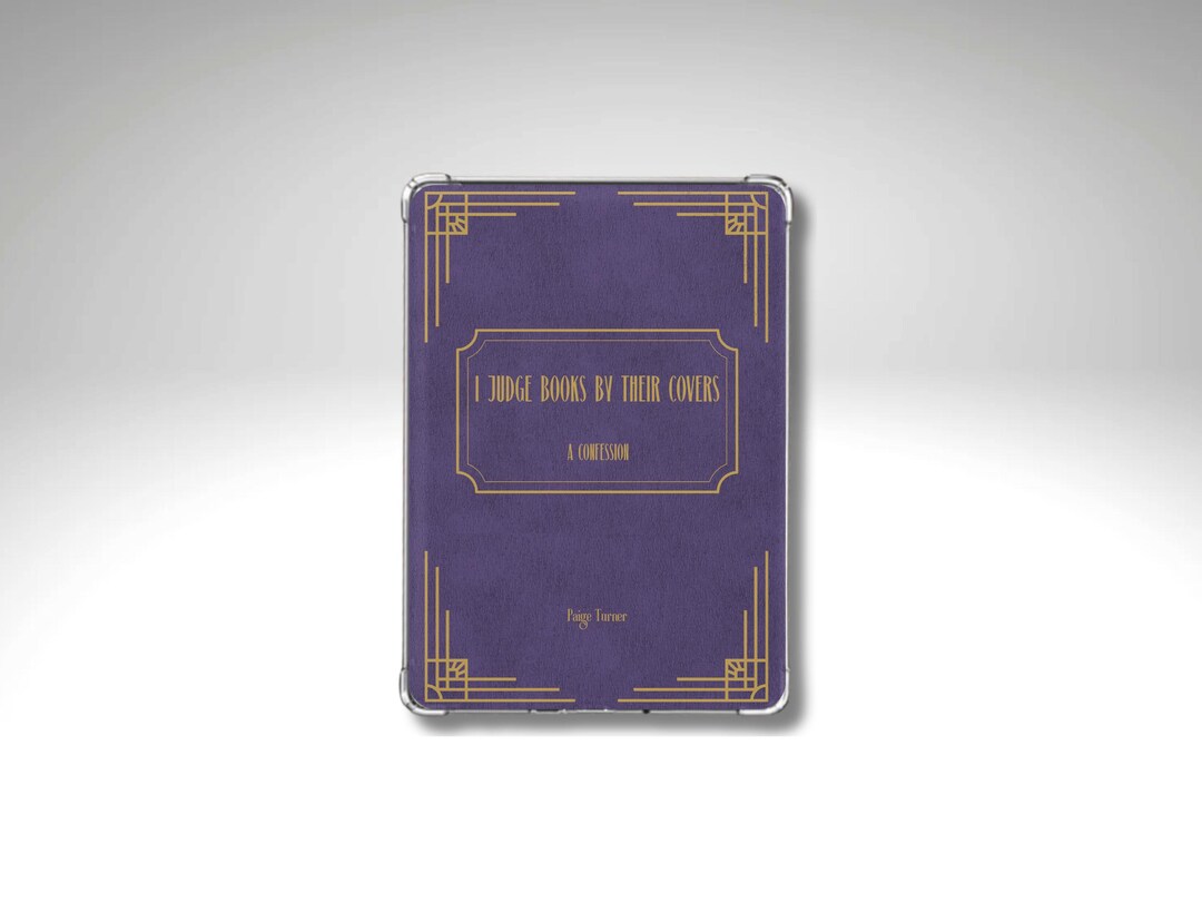 Kindle Insert | Funny Printable Book Cover for Your Kindle Clear Case ...