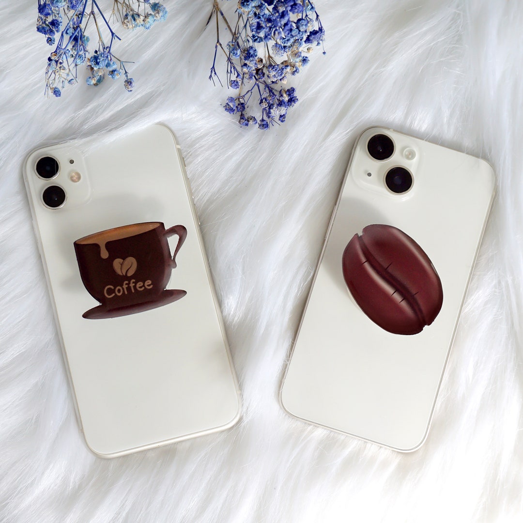 Coffe Popsocket,cute Popsocket,phone Stand,finger Phone Holder,phone ...