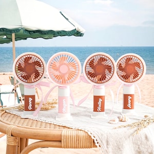 Personalized Handheld Fan: Custom Name, Portable Cooling Gift - Etsy
