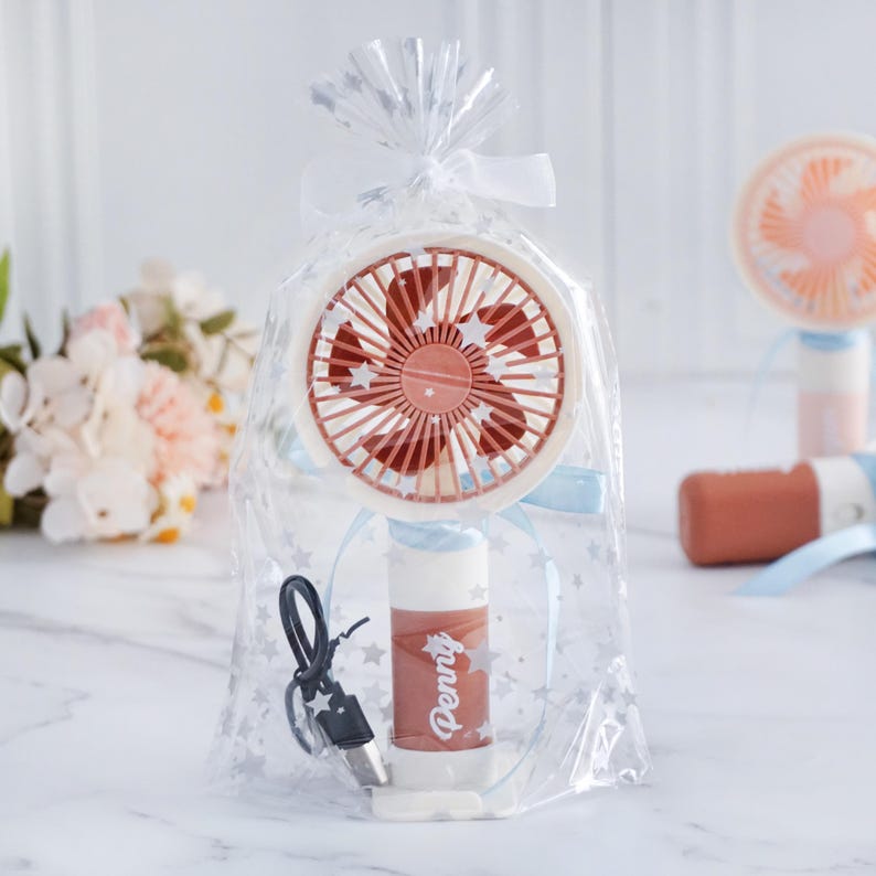 Personalized Handheld Fan: Custom Name, Bachelorette Party Favor - Etsy
