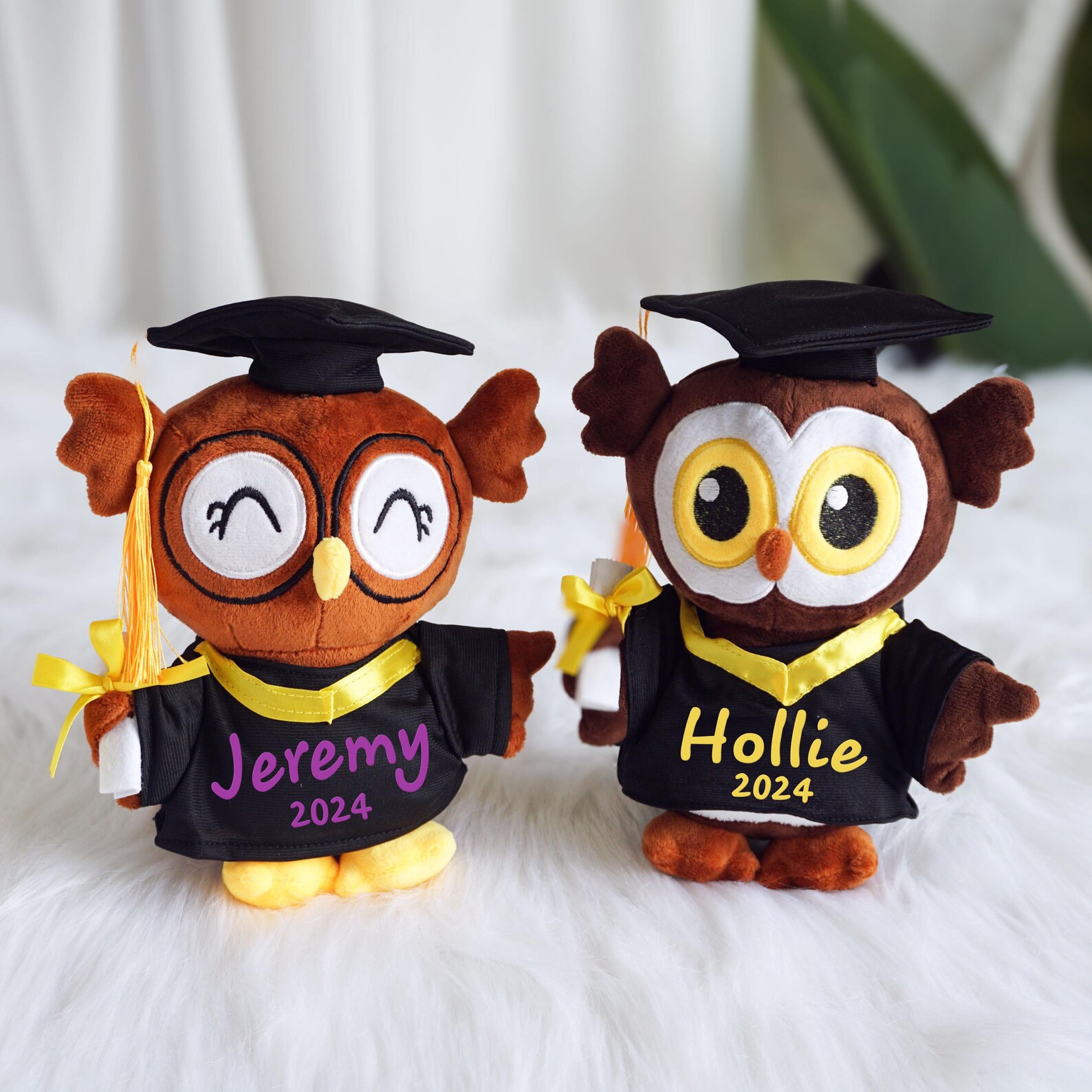 Personalized Graduation Plush Bear: Keepsake Gift for Grads - Etsy