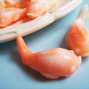 Koi Fish Soap Set - Japanese Koi Fish Soap, Goldfish Soap, Orange Soap ...