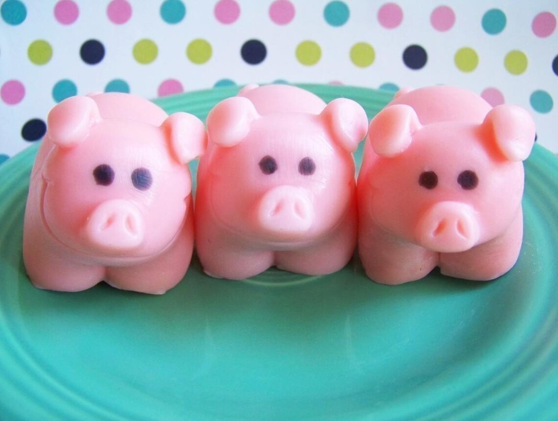 Pig Soap Farm Soap Soap Favors Kids Soap Animal Soap - Etsy
