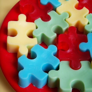 Jigsaw Puzzle Soap Set Soap Favors, Kids Soap, Watermelon Soap, Novelty ...