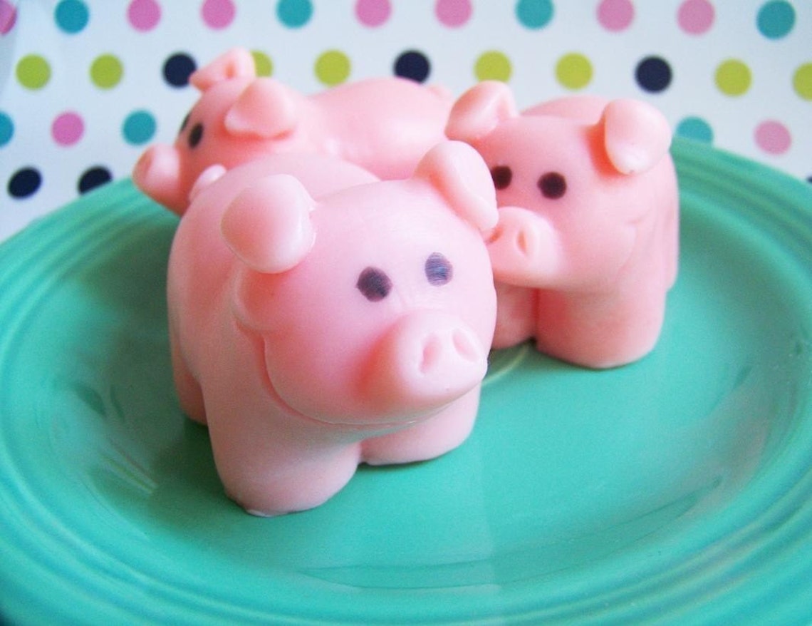 Pig Soap Farm Soap Soap Favors Kids Soap Animal Soap - Etsy
