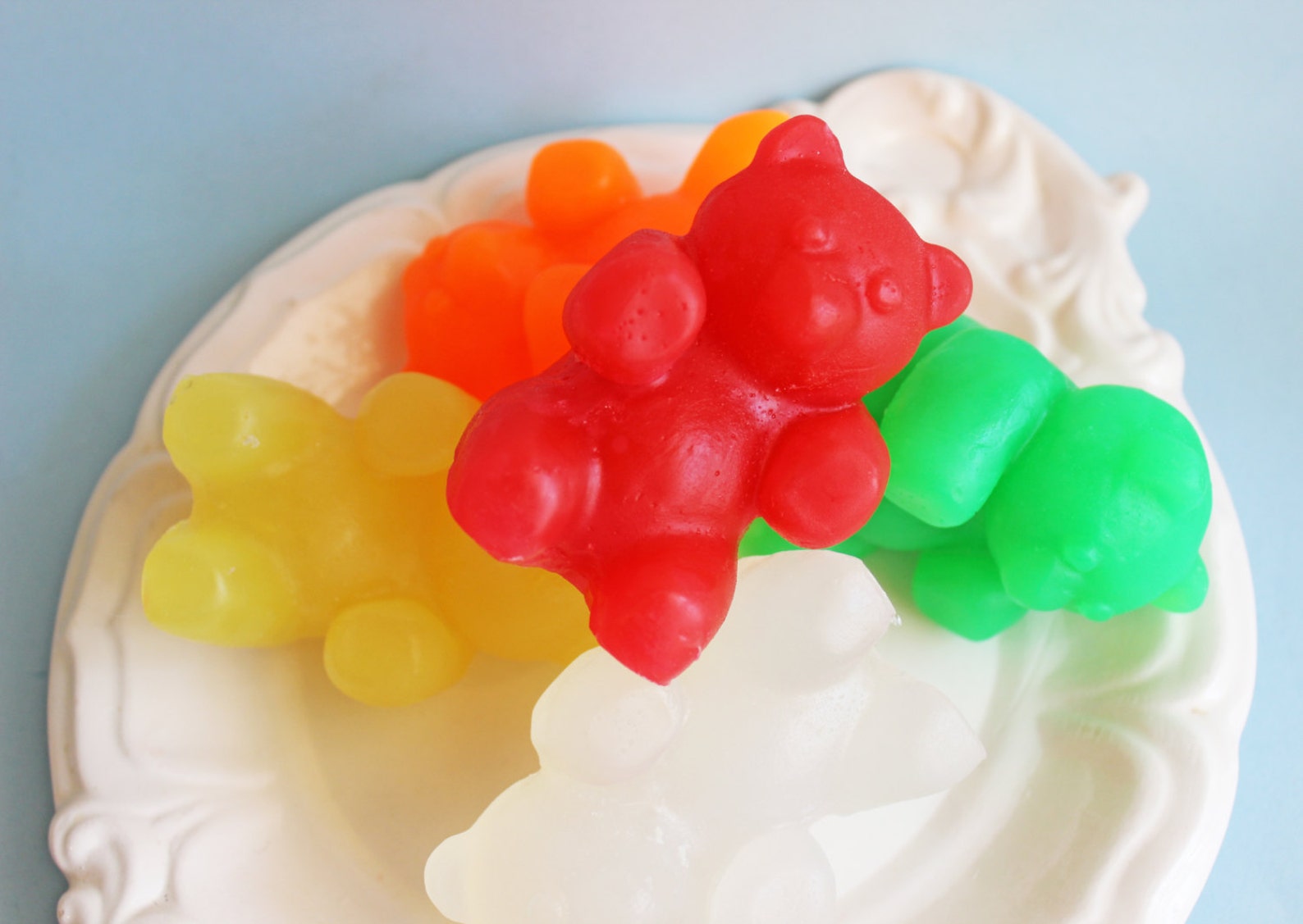 Bear Gummy Soap Gummi Bear Soap Candy Soap Food Soap Soap - Etsy