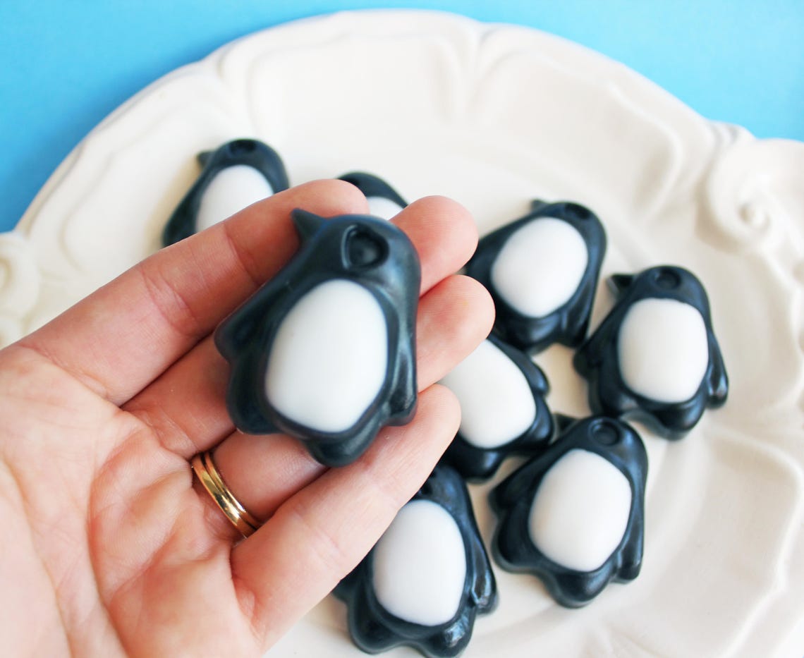 Penguin Soap Set Animal Soap Bird Soap Party Favors Kids - Etsy