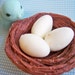 Blue Bird Soap Nest Set Bird Soap, Chocolate Scented, Egg Soap, Baby ...