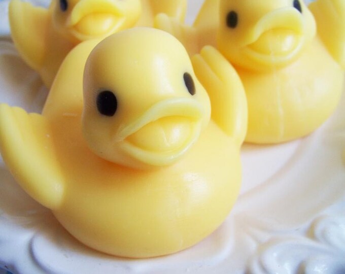 Rubber Duck Soap - Rubber Ducky Soap, Soap Favors, Baby Shower Favors ...