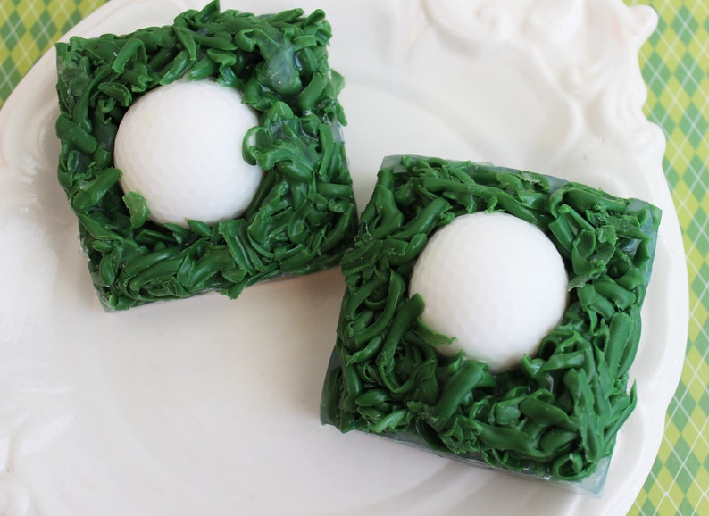 Golf Soap Bar Golf Ball Soap Gift for Him Stocking - Etsy