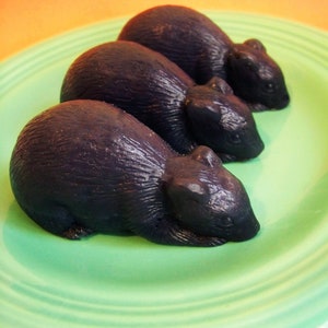 Rat Soap - Halloween Soap, Gag Gift, Prank Soap, Fall Soap, Black ...