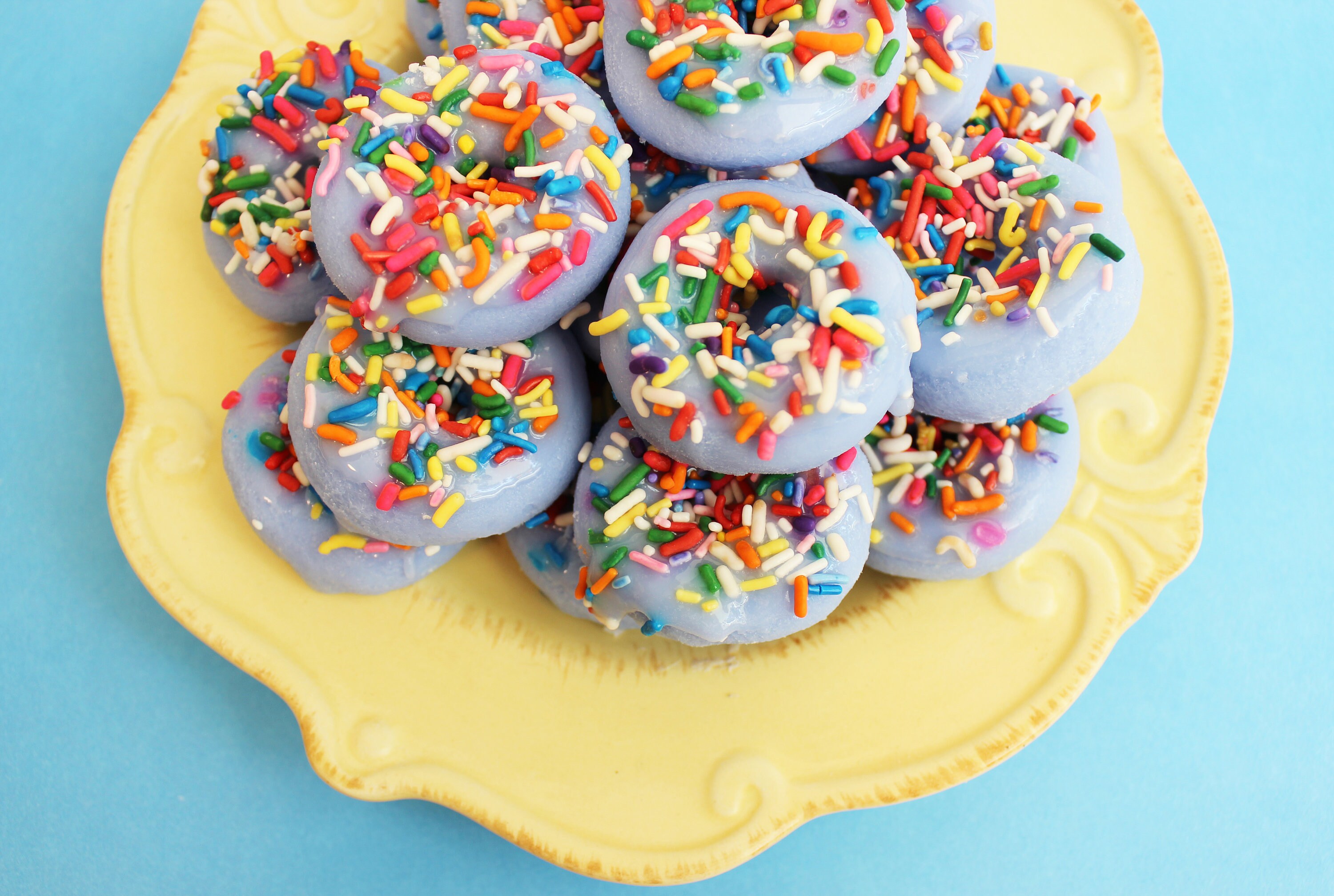 Doughnut Soap Mini Sprinkle Set Blueberry Scented Sprinkle | Etsy