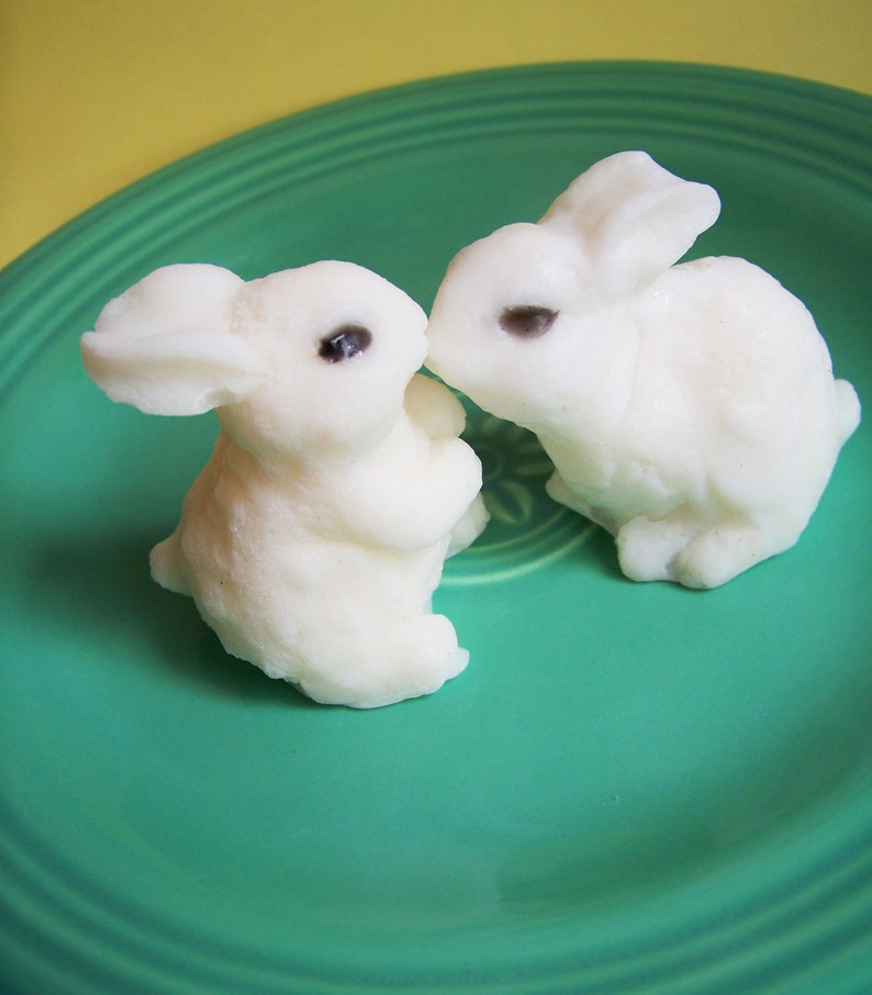 Bunny Soap Woodland Set Rabbit Soap Lavender Soap Baby | Etsy